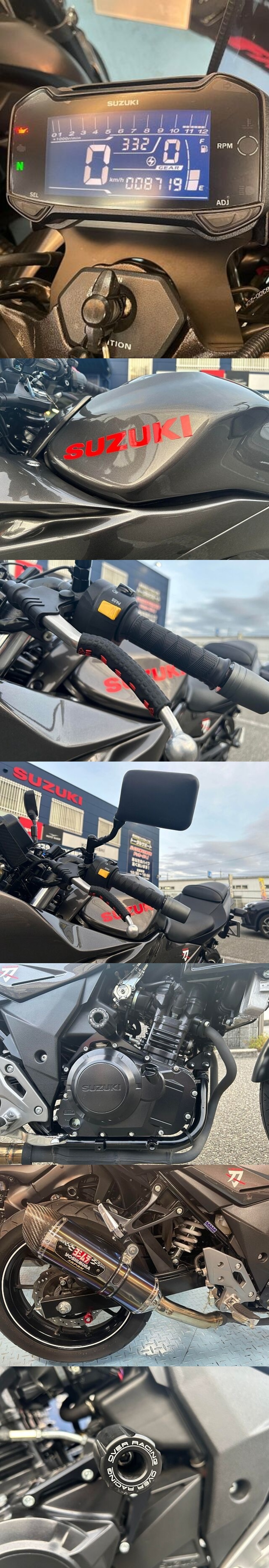 代購代標第一品牌－樂淘letao－GSX250R MFD KATANA カスタム KATANAカウルKIT装着済み オールペイント ヨシムラマフラー ウィンカー変更済み